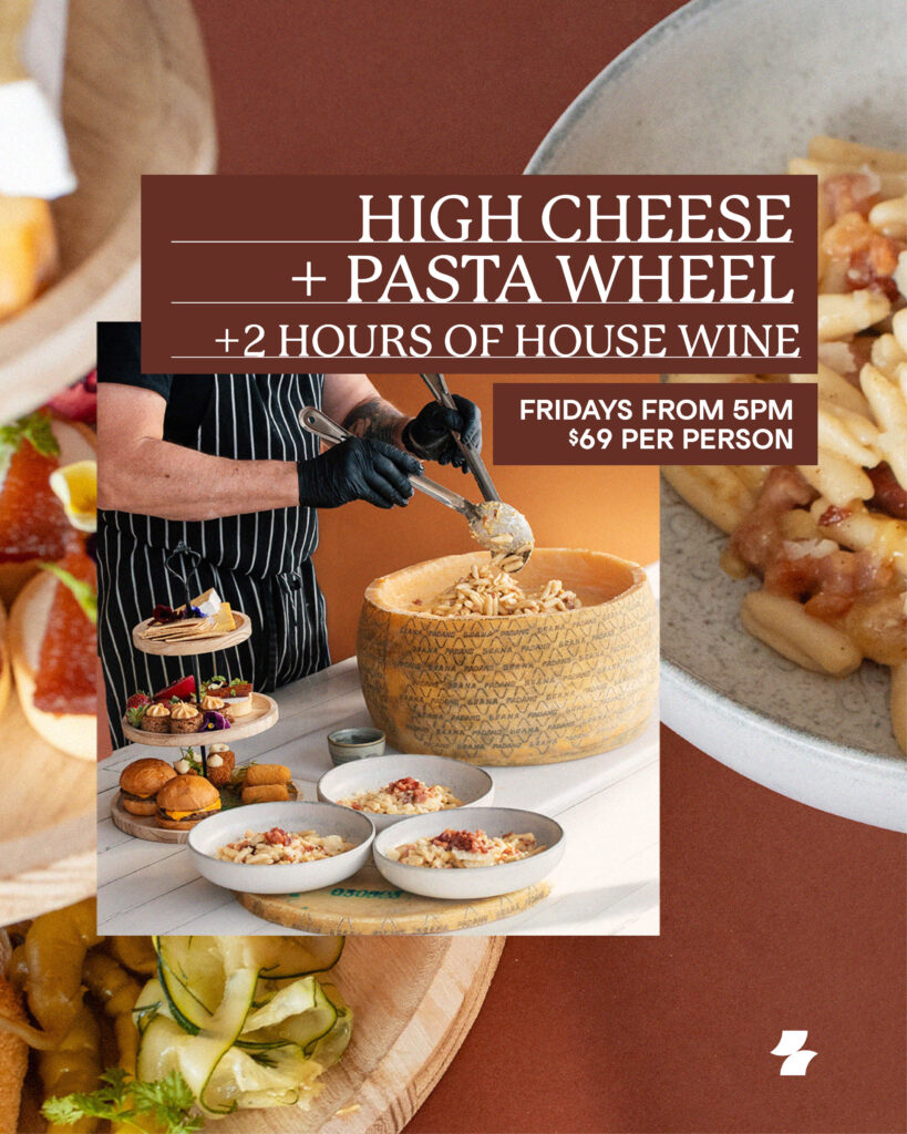 HIGH CHEESE & PASTA WHEEL – The Hills Of Rivermakers Brisbane